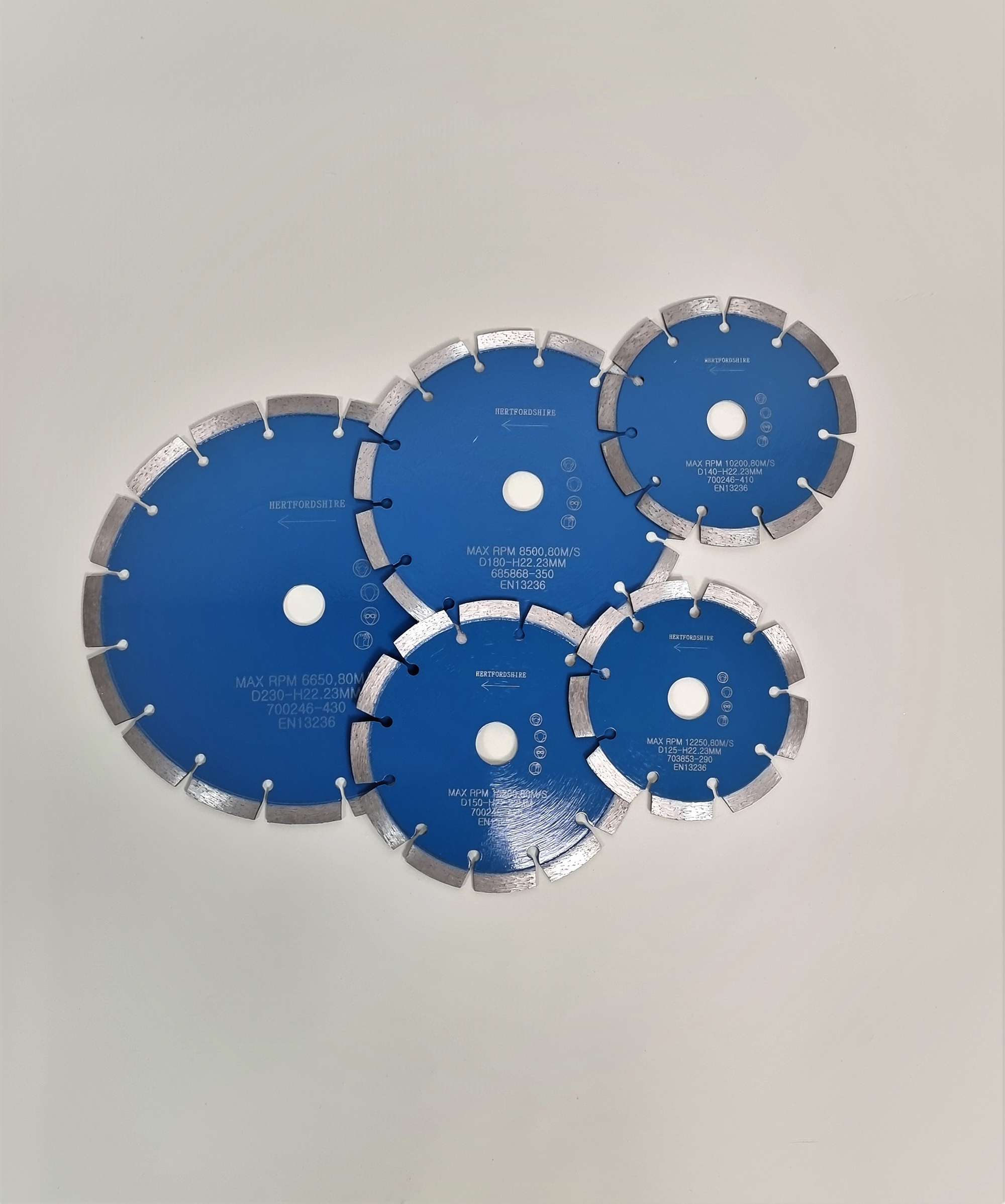 Hand Held Diamond Blades | Hertfordshire Diamond Products