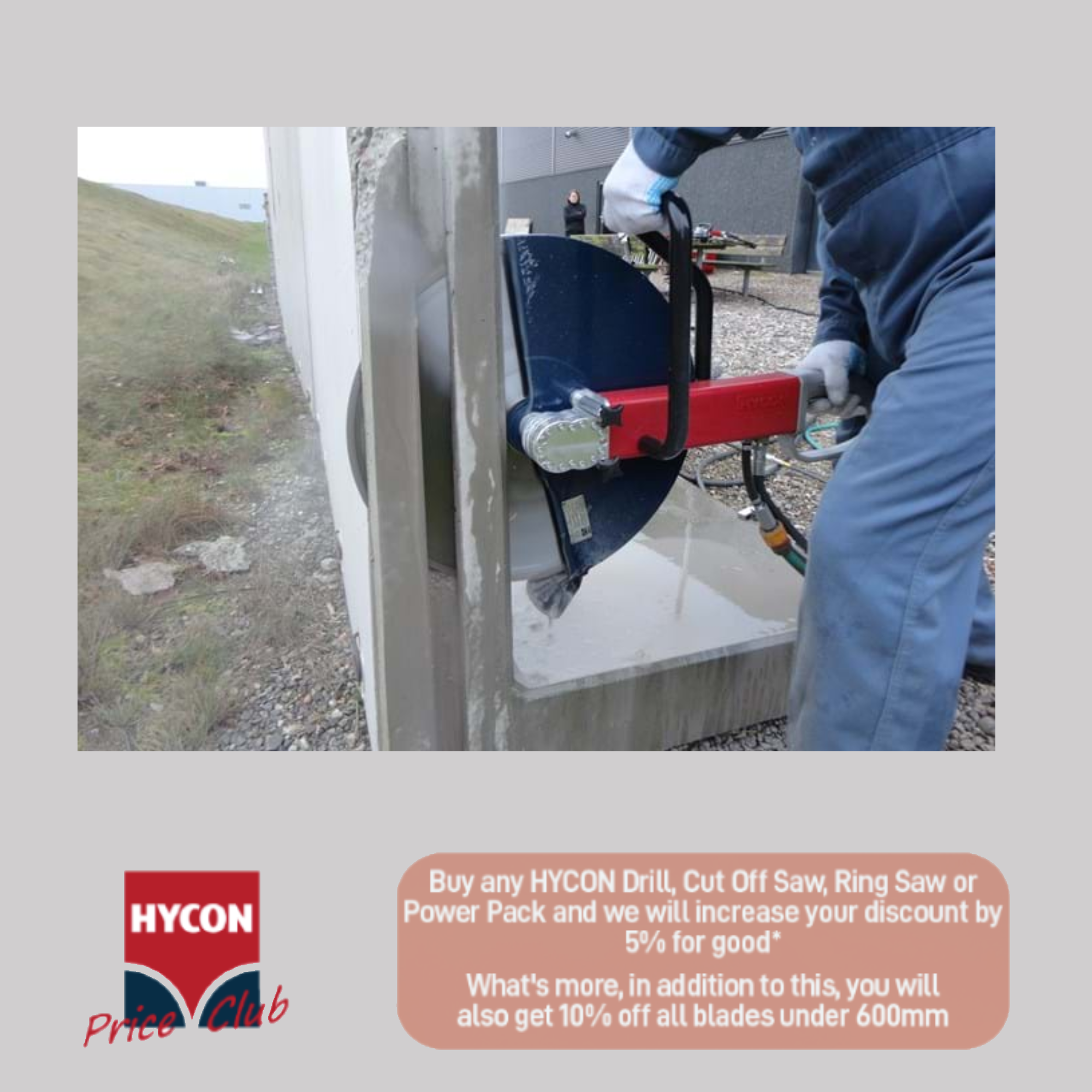Hycon Cut Off Saw | Hertfordshire Diamond Products