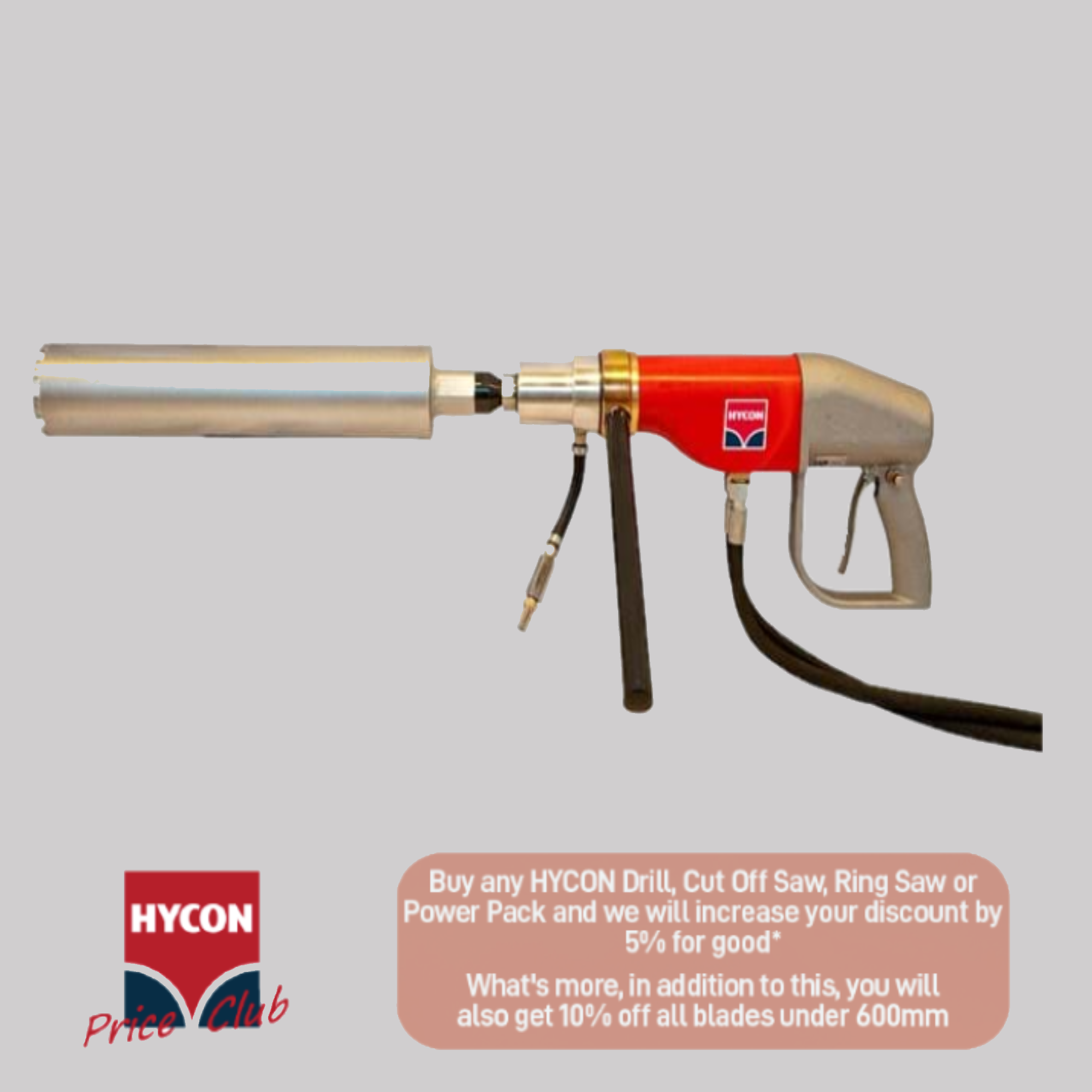 HYCON HYDRAULIC SAWS and DRILLS | Hertfordshire Diamond Products