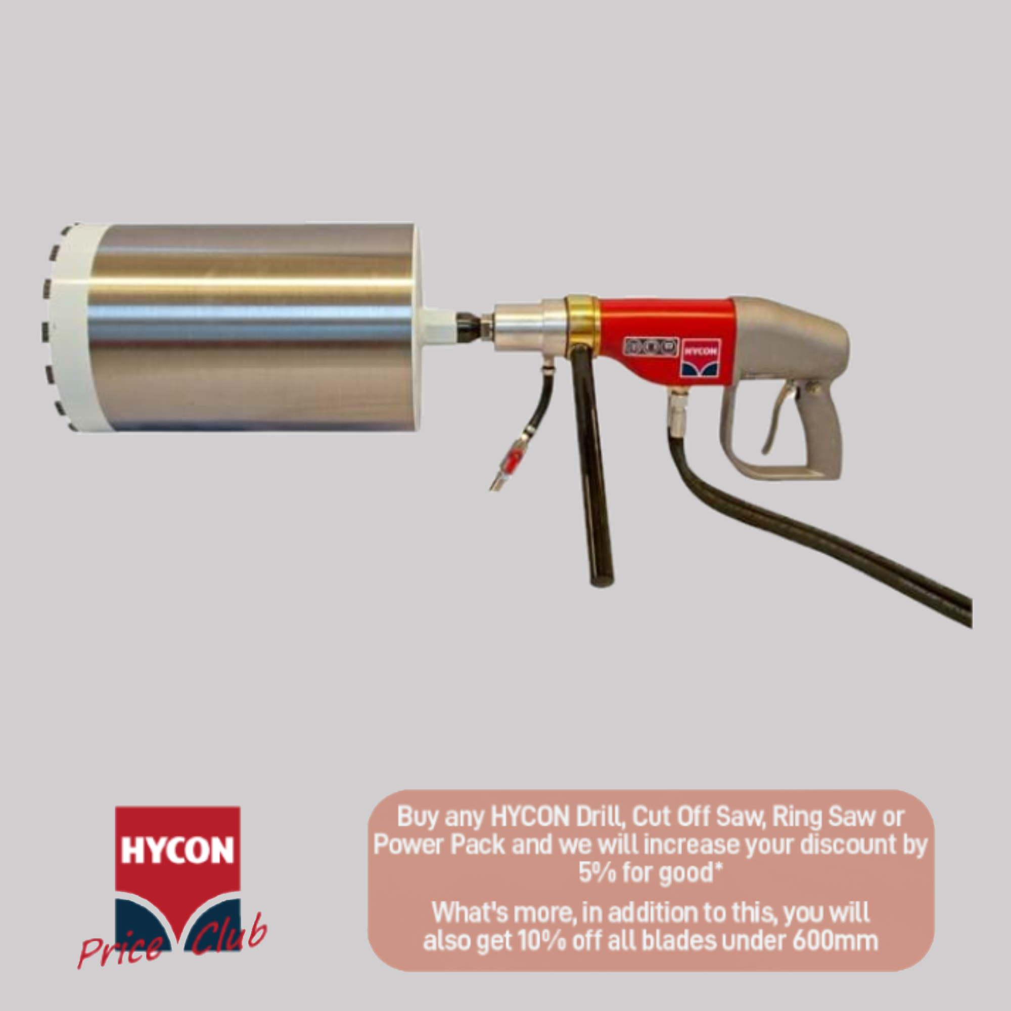 HYCON HYDRAULIC SAWS and DRILLS | Hertfordshire Diamond Products