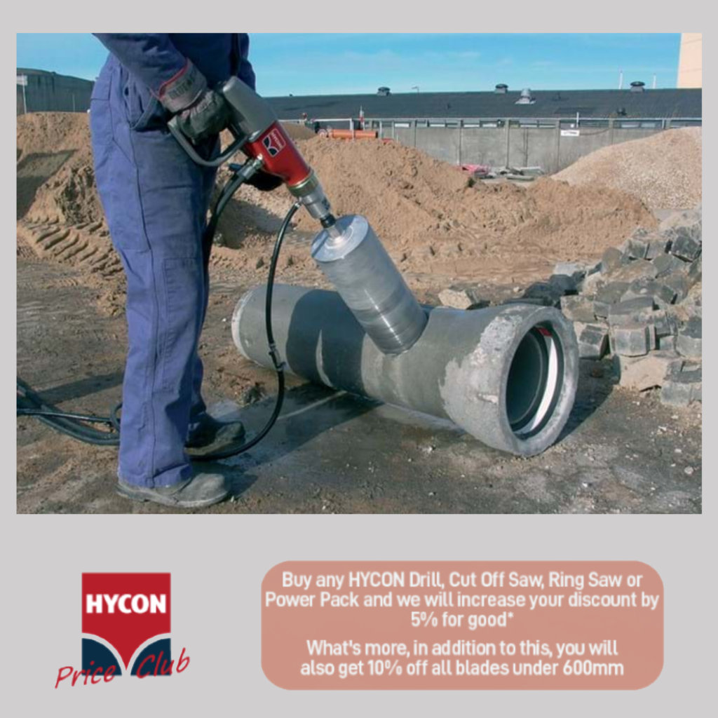 Hycon Core Drills | Hertfordshire Diamond Products